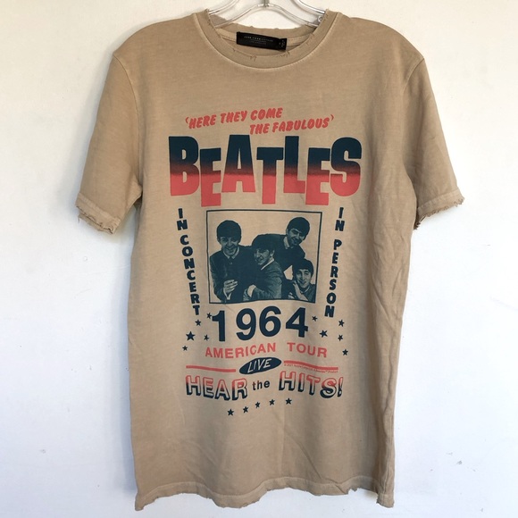The Beatles | Shirts | The Beatles 964 American Tour Junk Food Tee Shirt | Poshmark